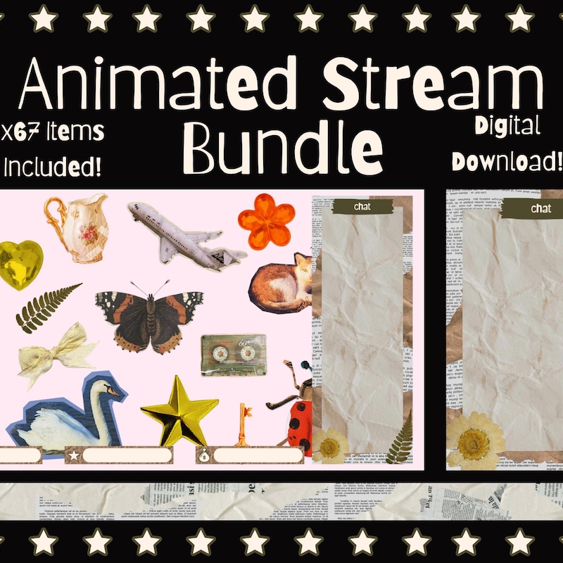 Scrapbook Overlays - Etsy