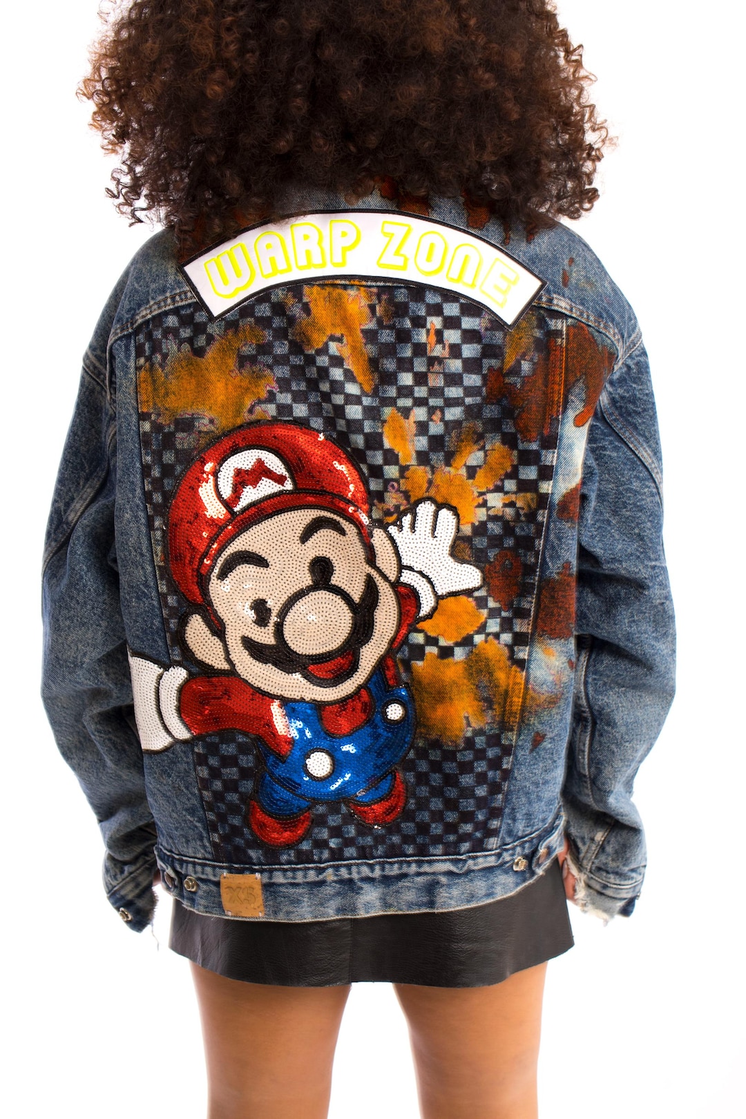 Upclyed Super Mario Levis Jacket - Etsy