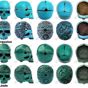 Resin Skull Storage Box, Trinket Container or Ashtray - Etsy