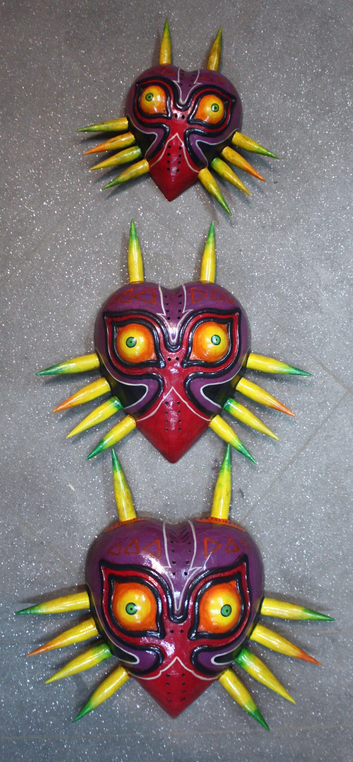 Wood Majora's Mask: Legend of Zelda Video Game Wall | Etsy