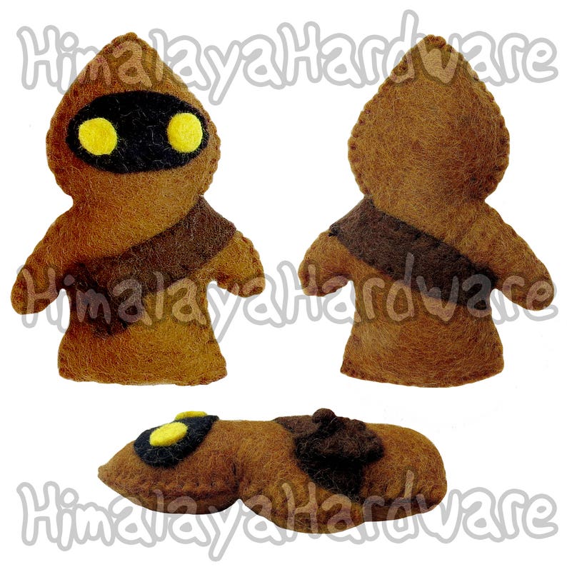 Stuffed Plush Jawa Figure - Etsy