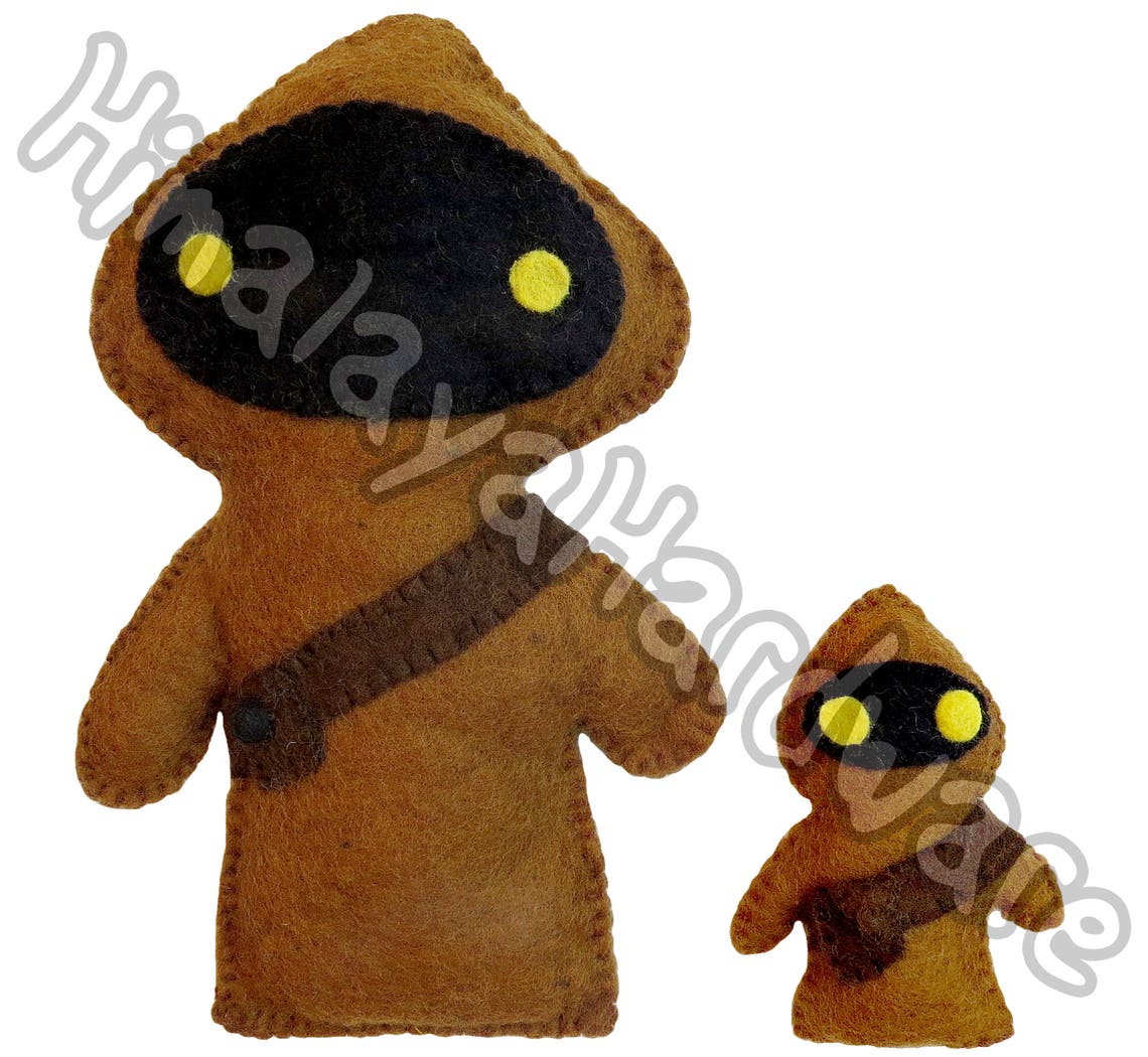 Stuffed Plush Jawa Figure - Etsy