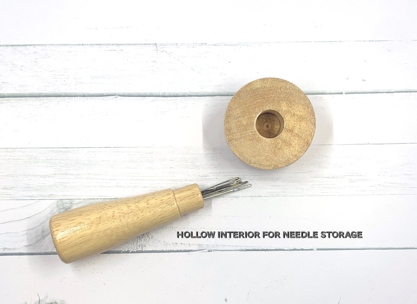 Darning Mushroom Kit- Darning Needles - Wooden Darning Tool - Visible ...