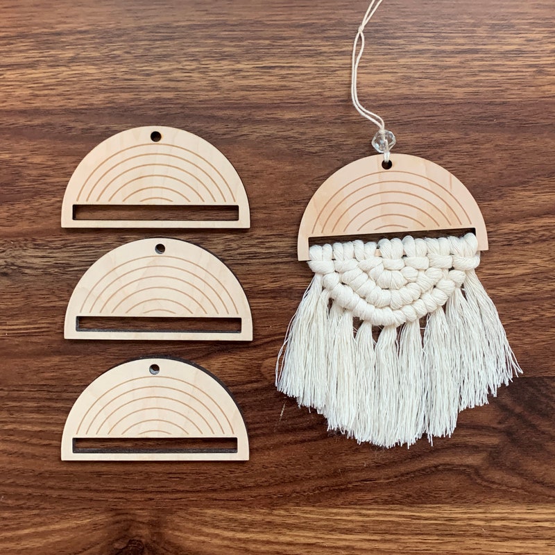 Macrame Frame - Etsy