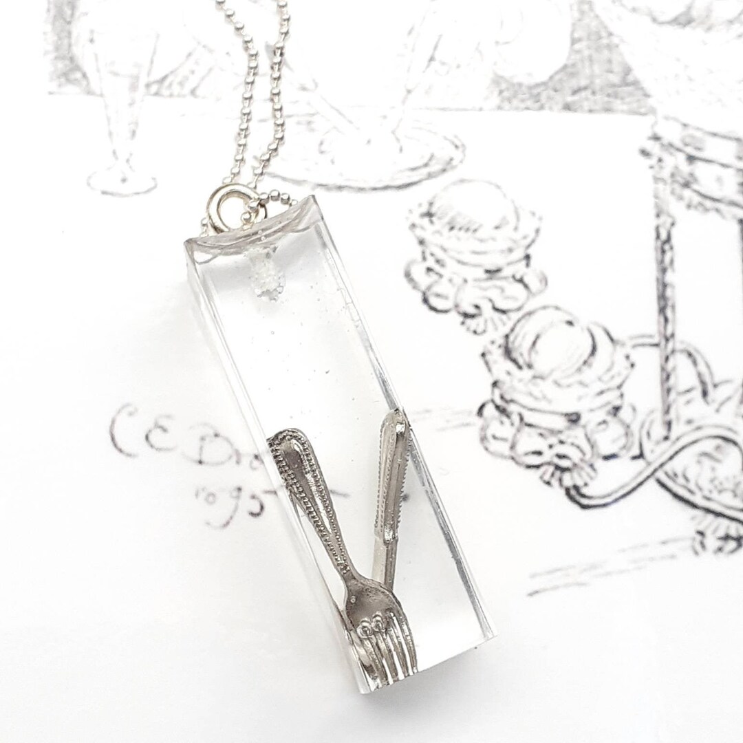 Miniature Jewellery, Fun Necklace, Quirky Pendant, Dollshouse Pendant ...