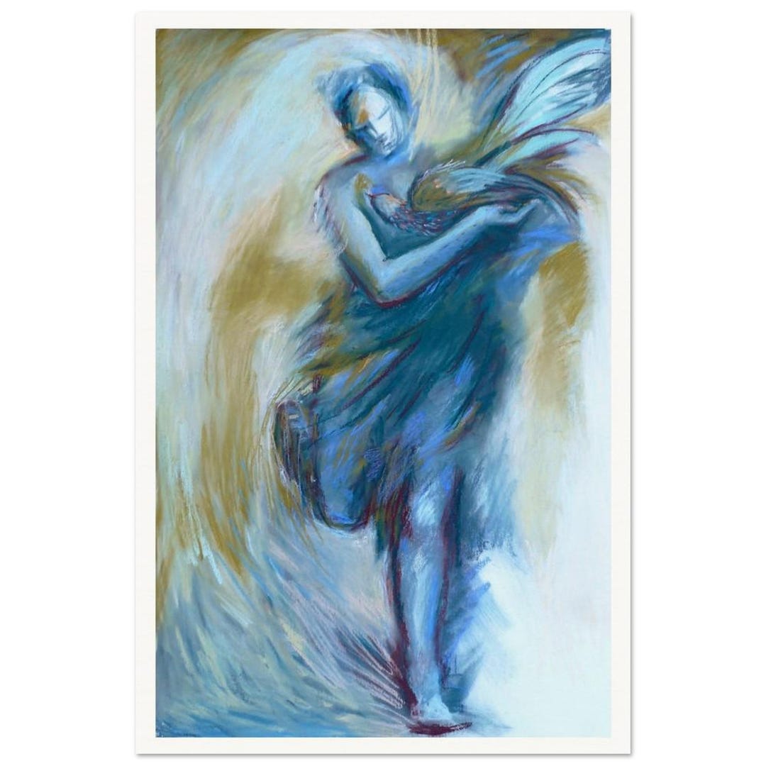 Bird Angel: Museum-quality Matte Paper Poster 60x90 Cm / 24x36″ - Etsy