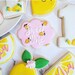 Lemon First Birthday Cookies Sweet One Cookies - Etsy