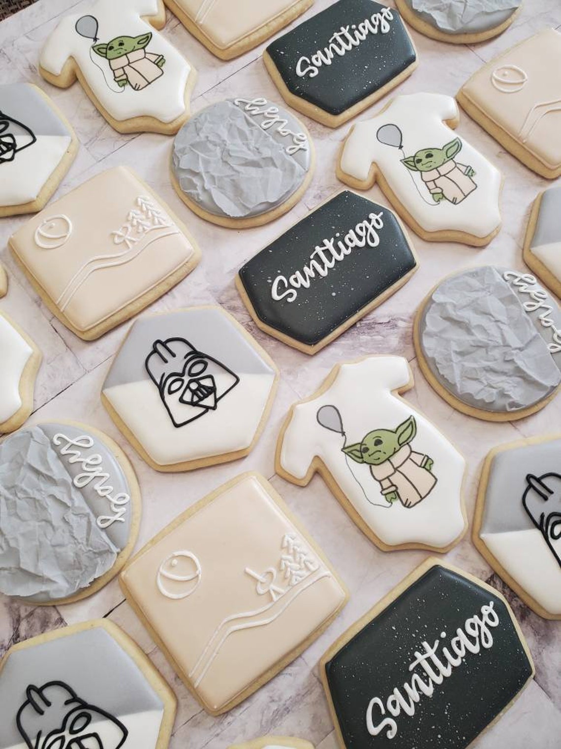 Star Wars Baby Shower Cookies | Etsy