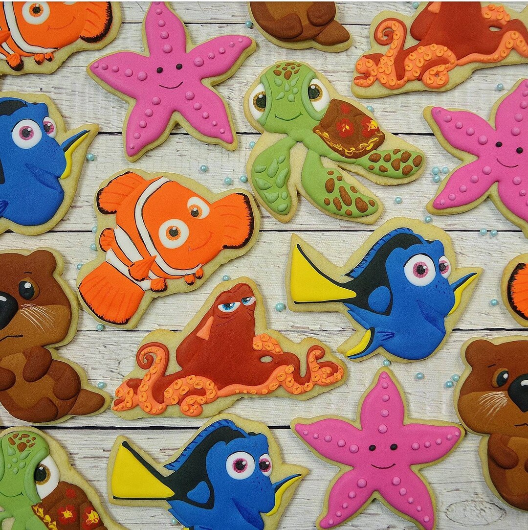 Finding Nemo Cookies, Finding Dory Cookies - Etsy