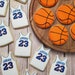 Basketball Cookies Jersey Cookies Lakers Cookies | Etsy
