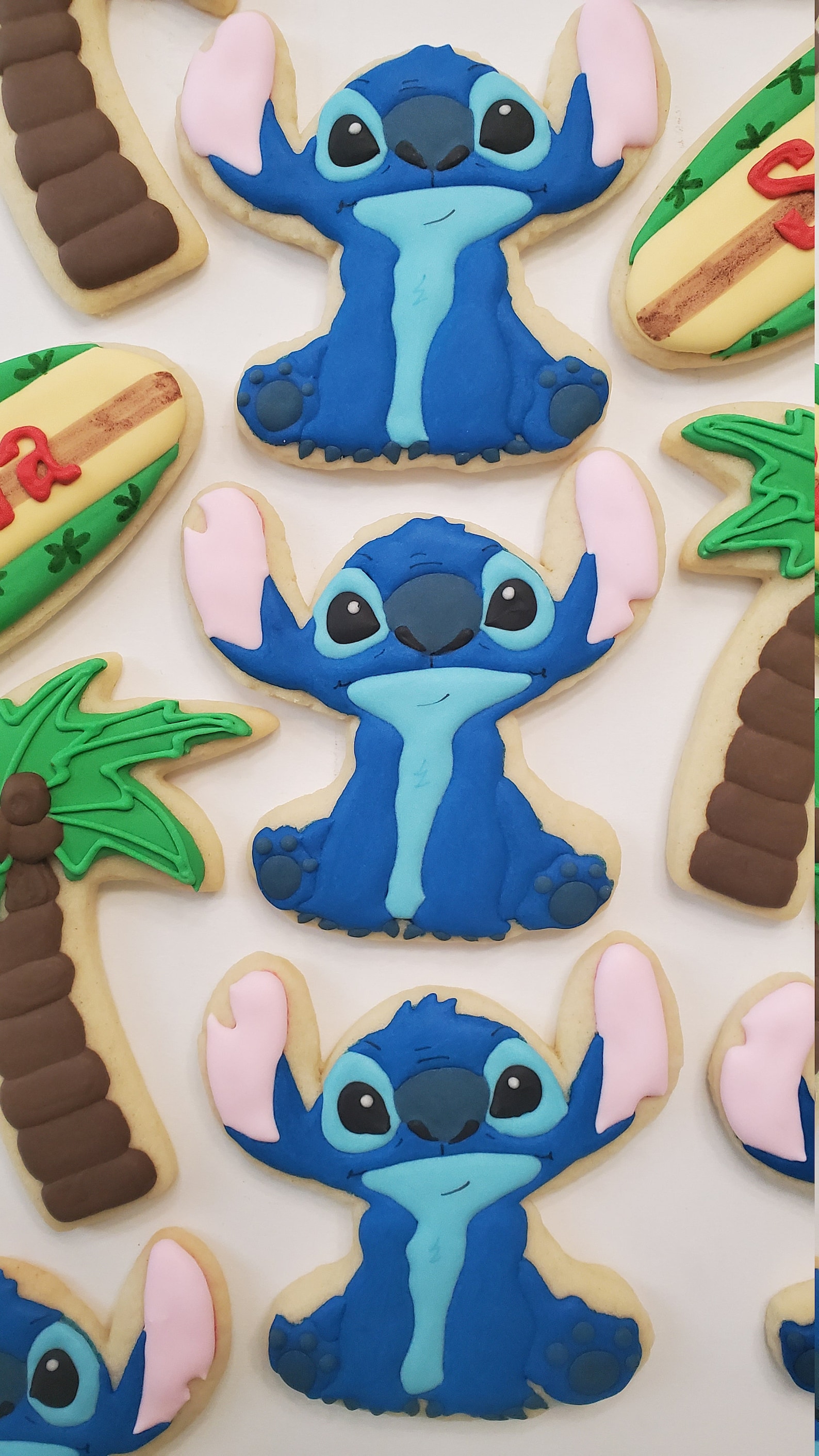 Stitch Birthday Cookies Lilo and Stitch - Etsy