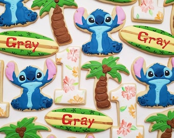 Lilo and Stitch Sugar Cookies 2dz - Etsy