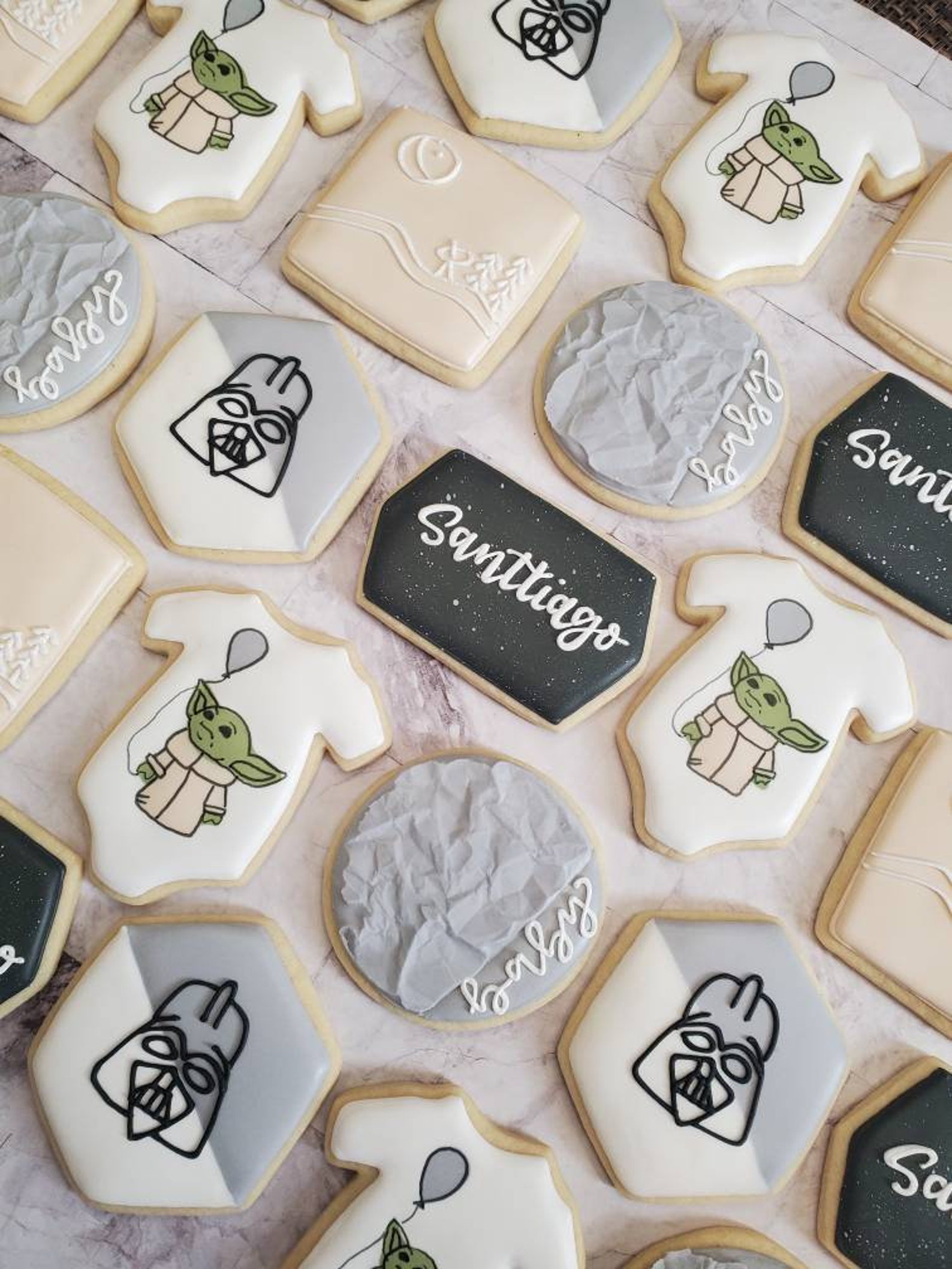Star Wars Baby Shower Cookies | Etsy