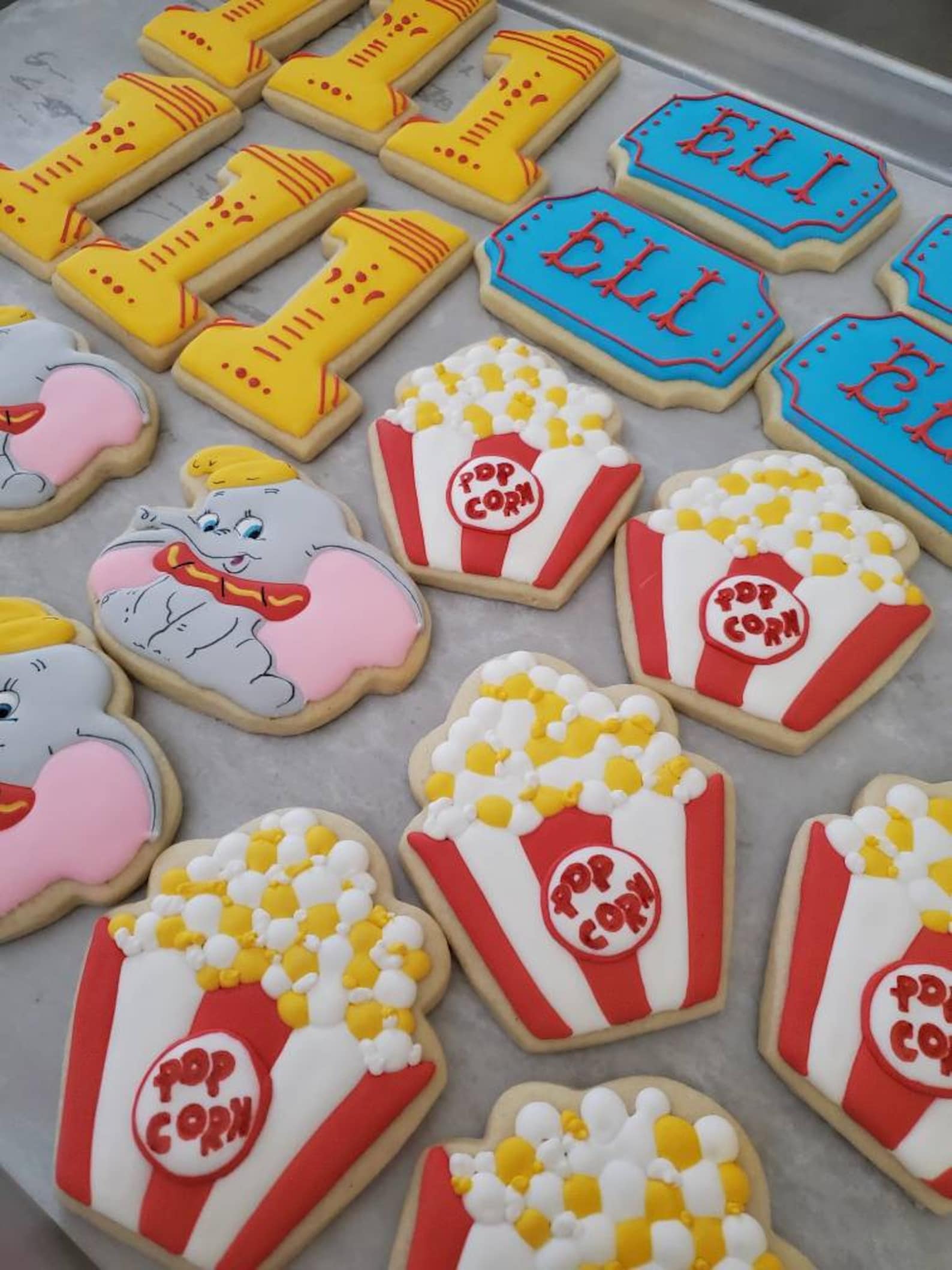 Dumbo Cookies, Birthday Cookies - Etsy