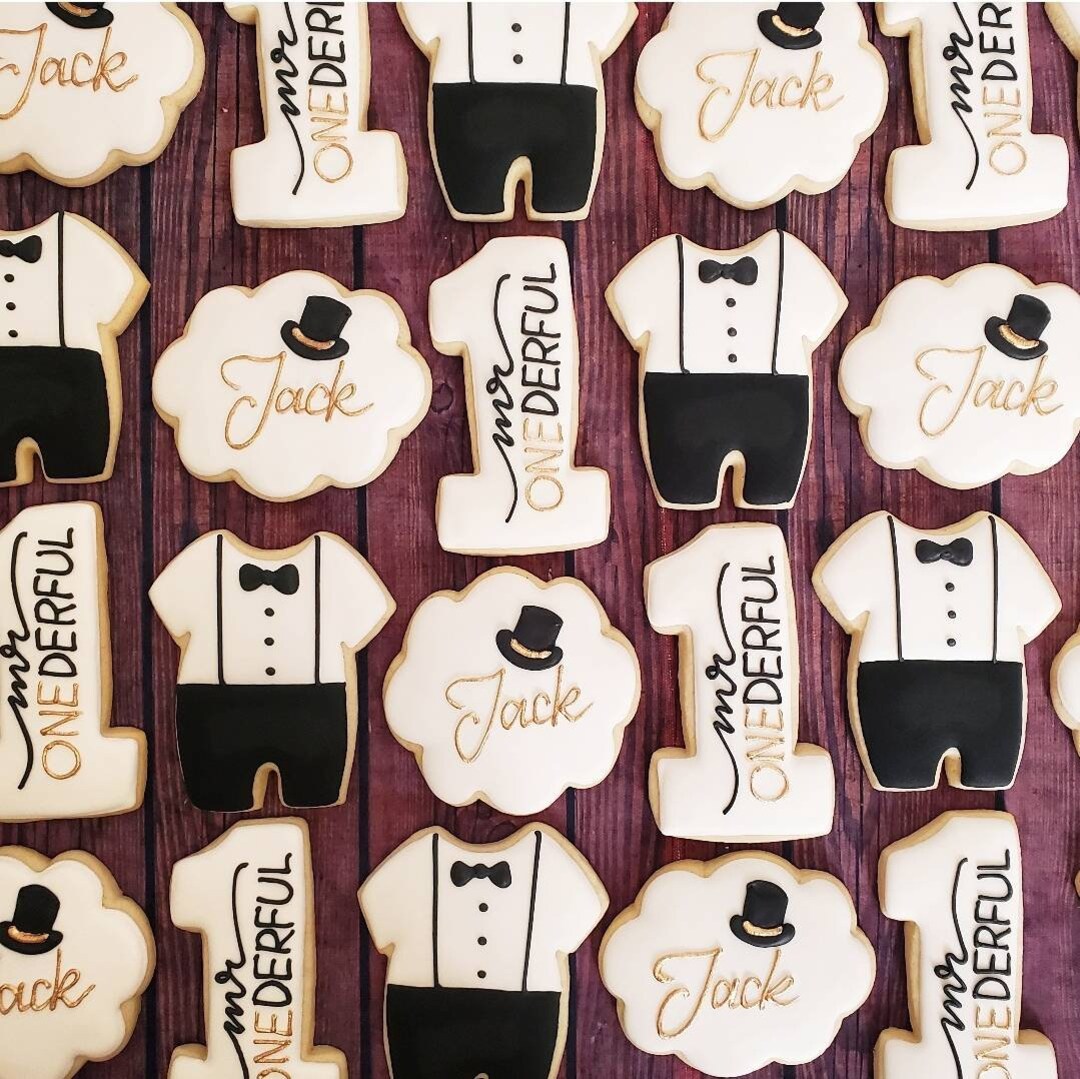 Mr. Onederful Cookies, First Birthday Cookies - Etsy