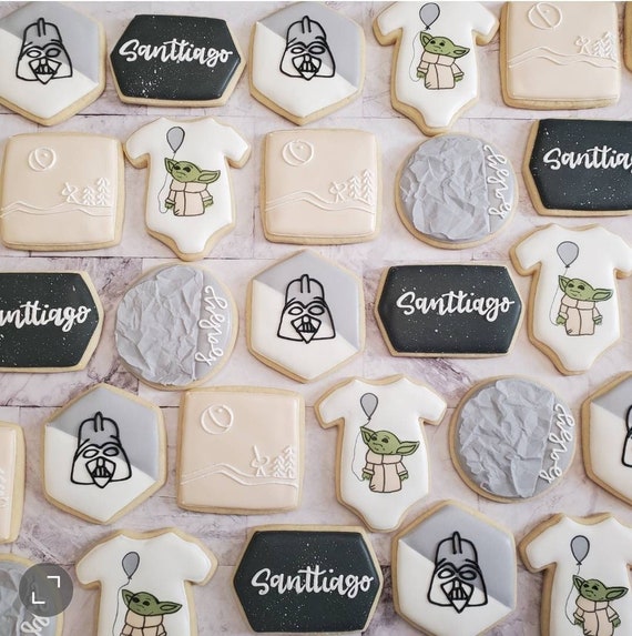 Star Wars Baby Shower Cookies | Etsy