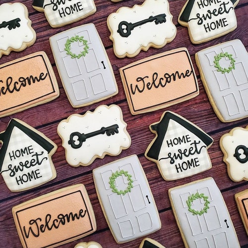 Housewarming/new Home Cookies - Etsy