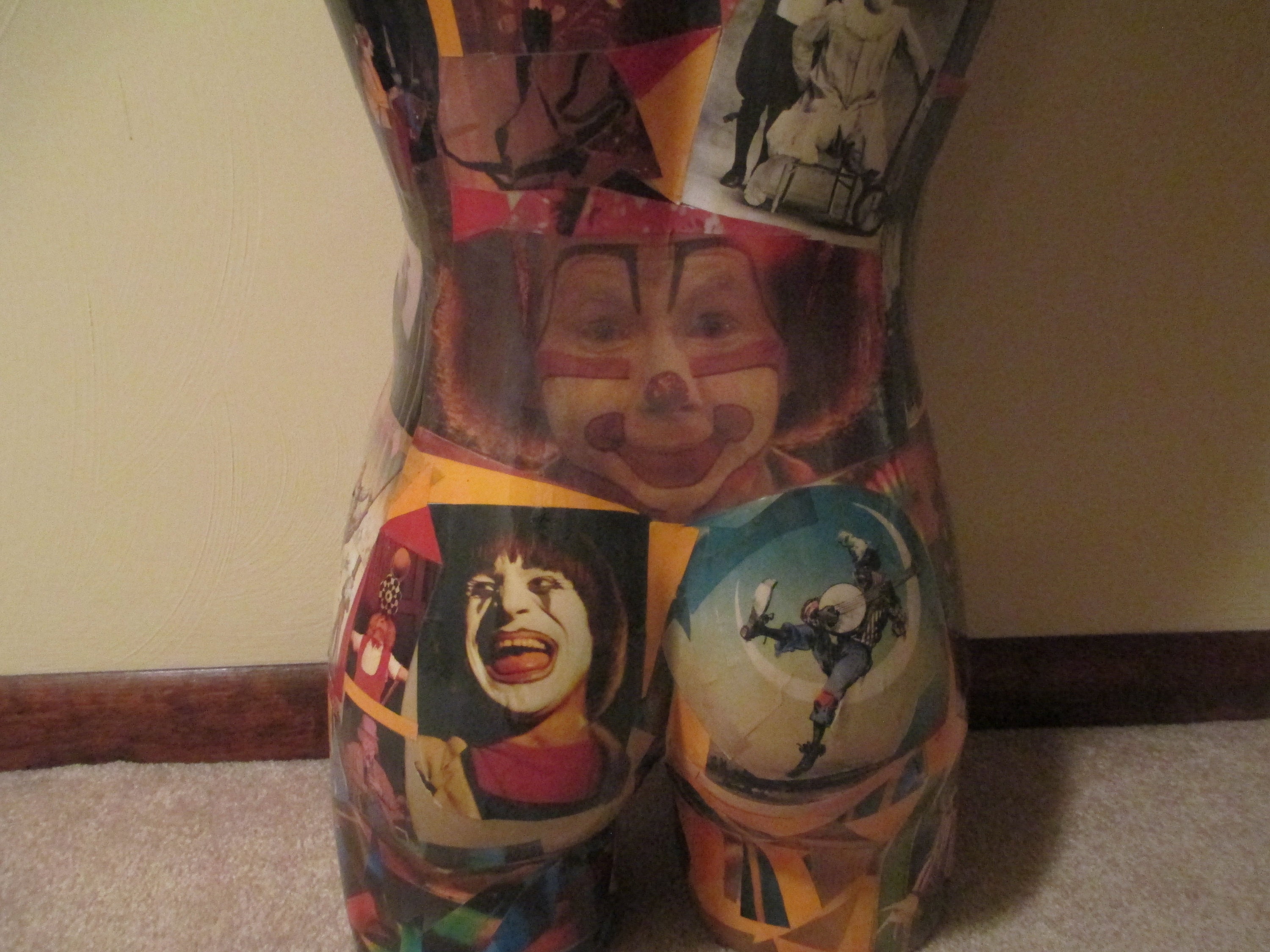 CLOWING AROUND MANNEQUIN, Circus Mannequin, Clown Mannequin - Etsy
