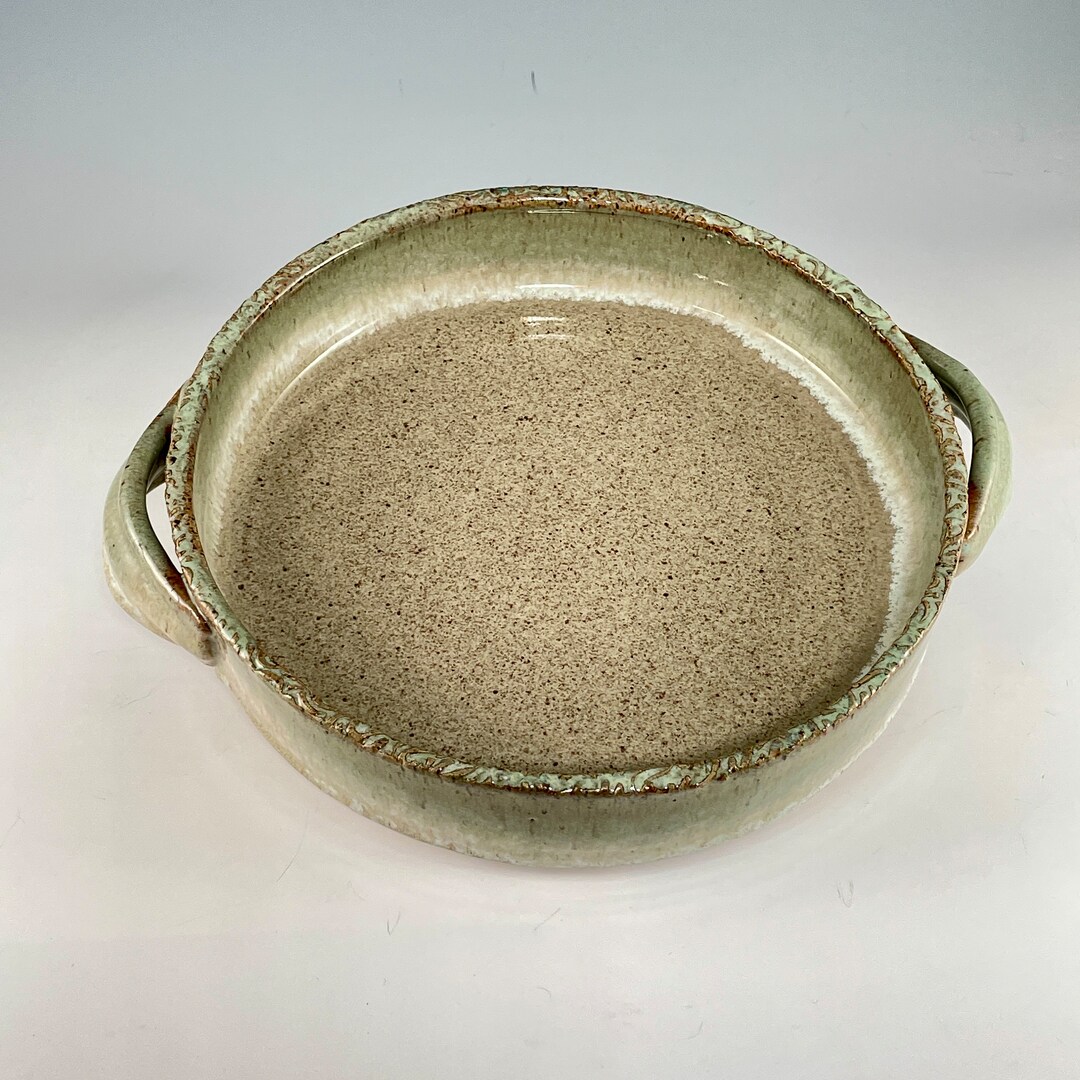 Large Quiche Dish, Round Open Baker, Round Serving Dish, Round Buffet ...