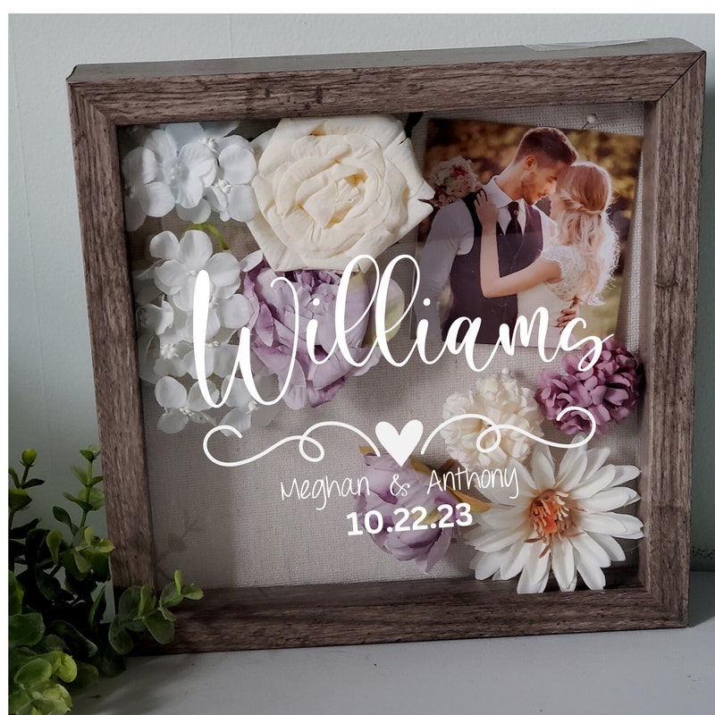 Wedding Shadow Box - Etsy