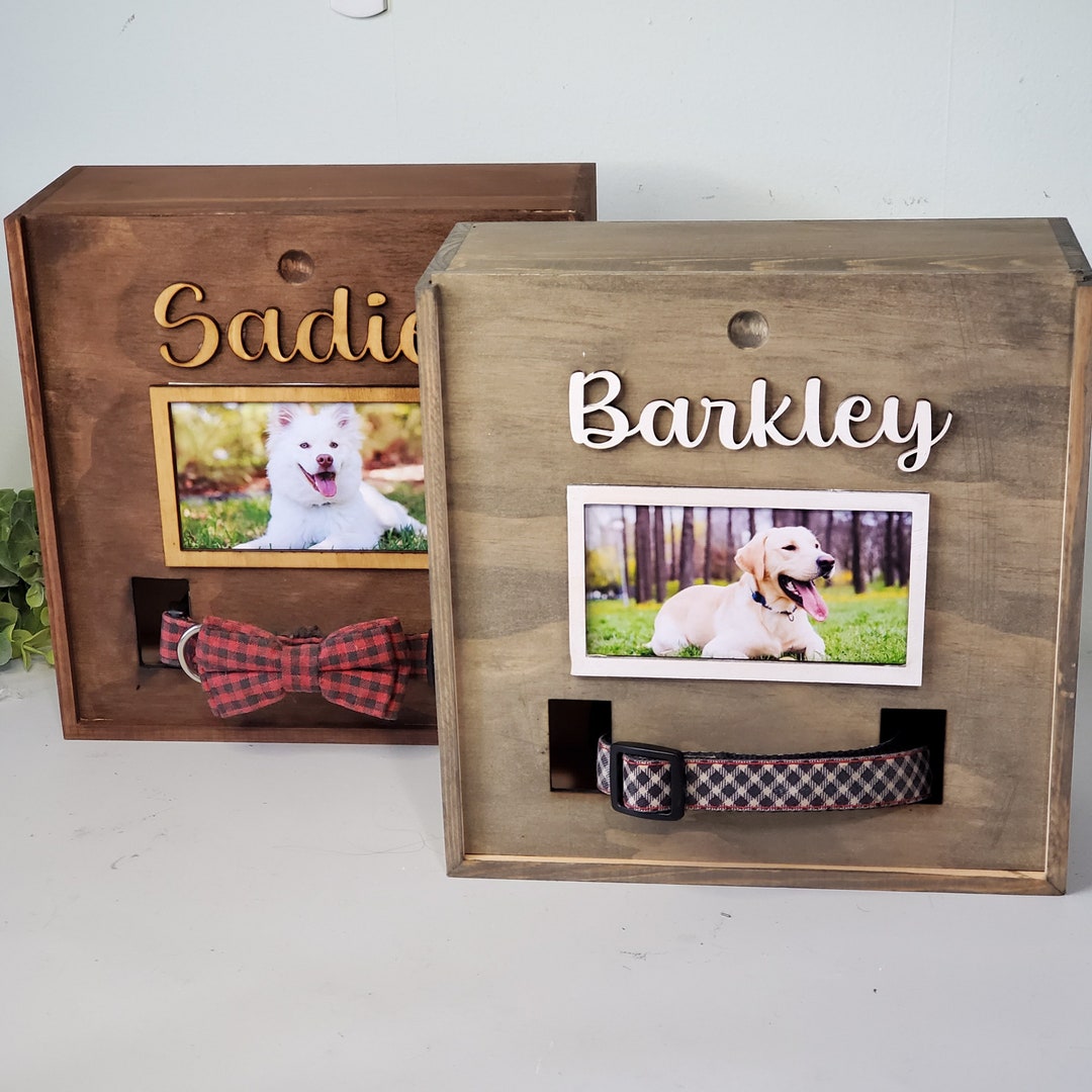 Large Dog Urn, Personalized Pet Urn for Dogs, Dog Collar Urn, Dog ...