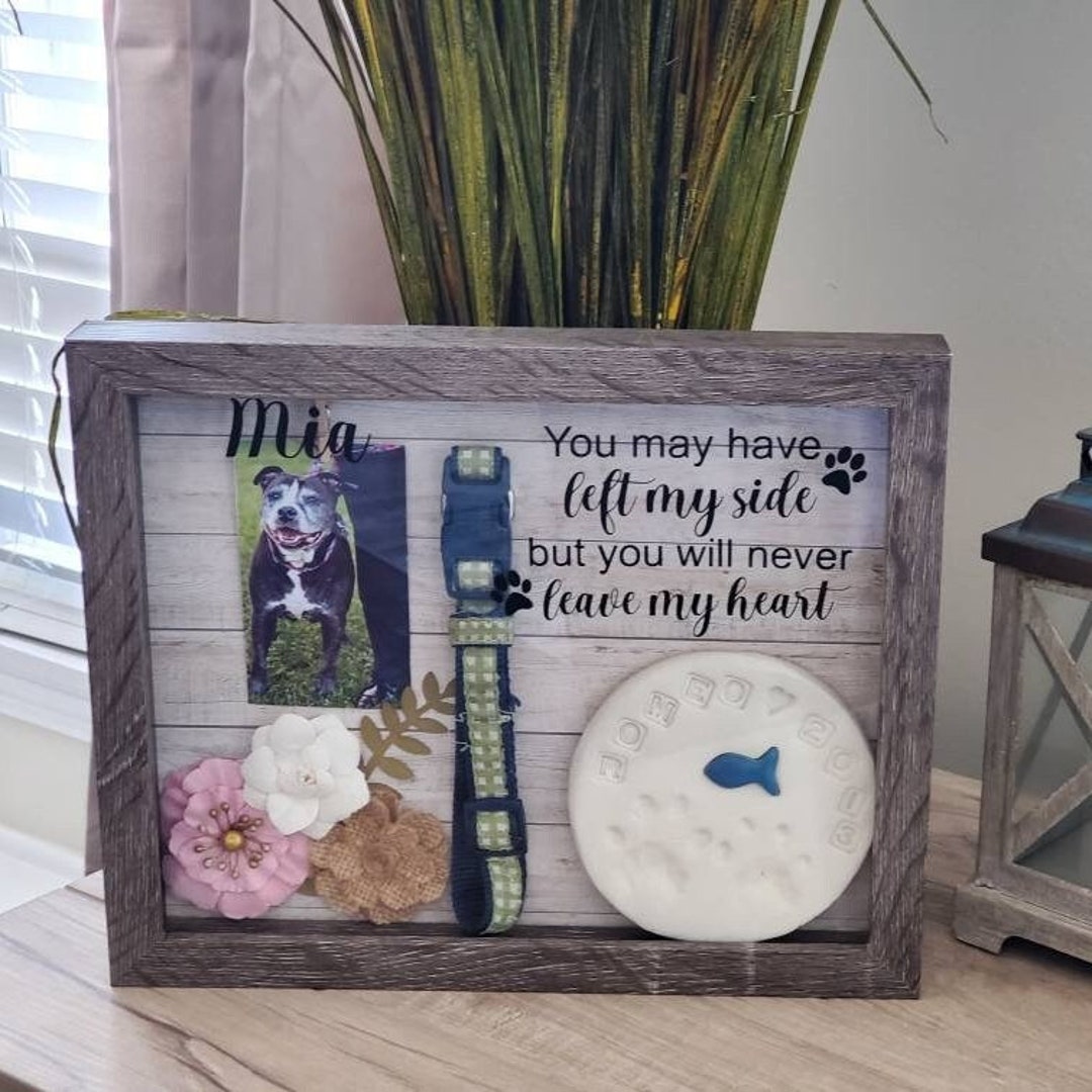 Pet Memorial Frame, Dog Memorial, Pet Memorial Gift, Dog Memorial Gift ...