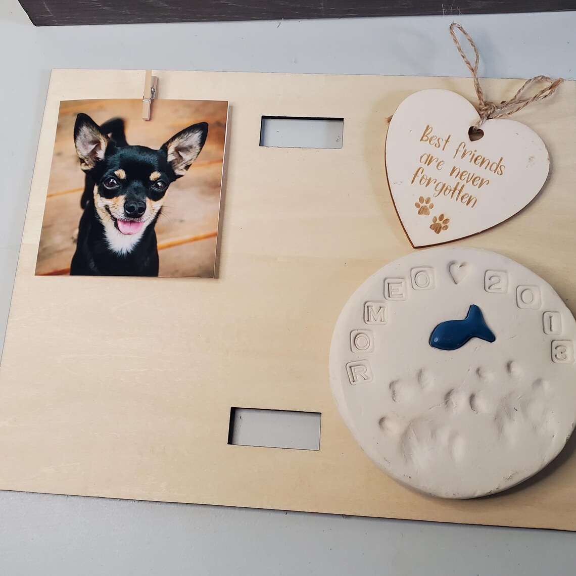 Pet Memorial Shadowbox, Pet Memorial, Dog Memorial for Collar, Cat ...