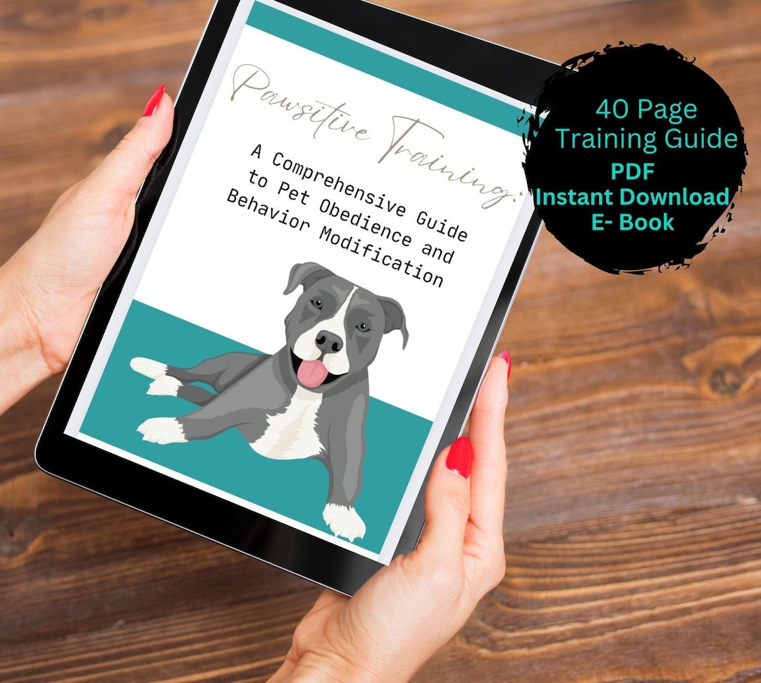 Dog Training Guide, How to Dog Training Book - Etsy