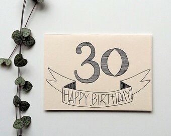 Male 30th birthday | Etsy