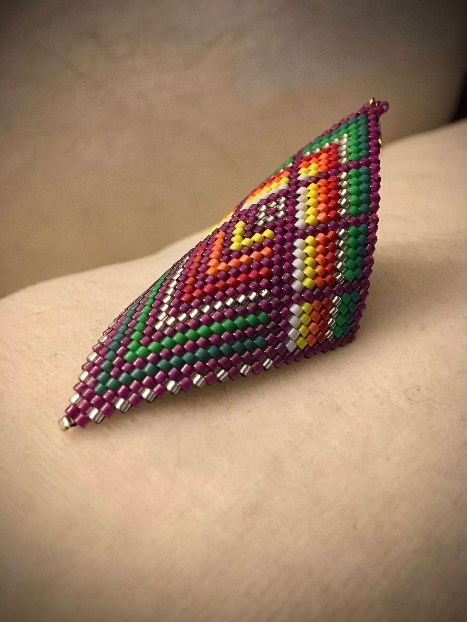 Sunrise Beaded Earrings | Etsy