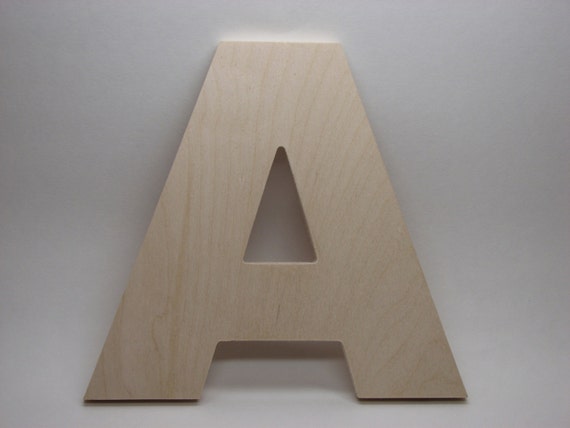 8 Wooden Letter A Arial Font Unfinished Baltic Birch | Etsy