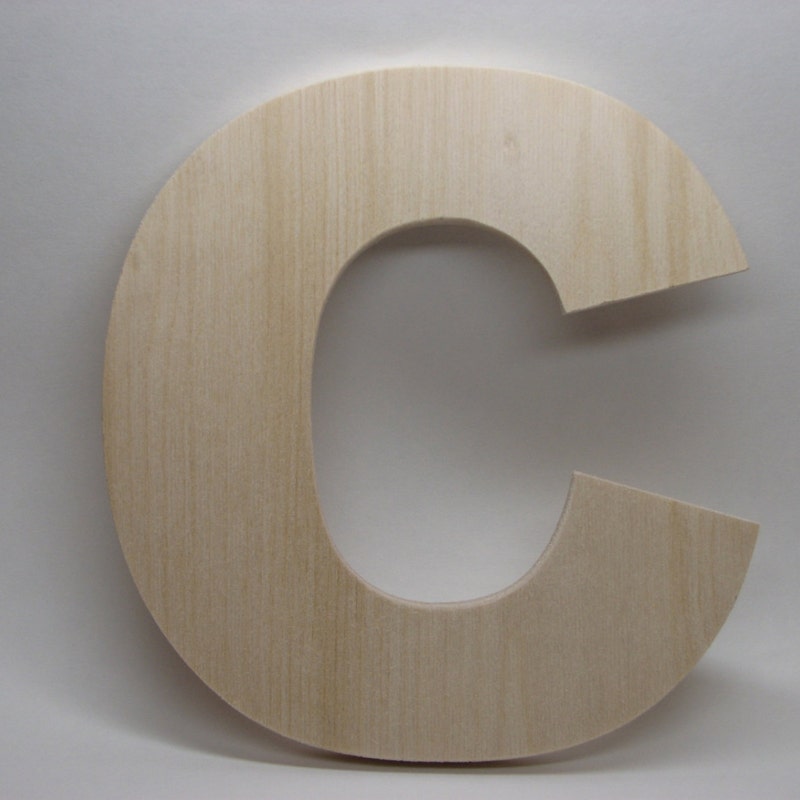 Wooden Letter W - Etsy