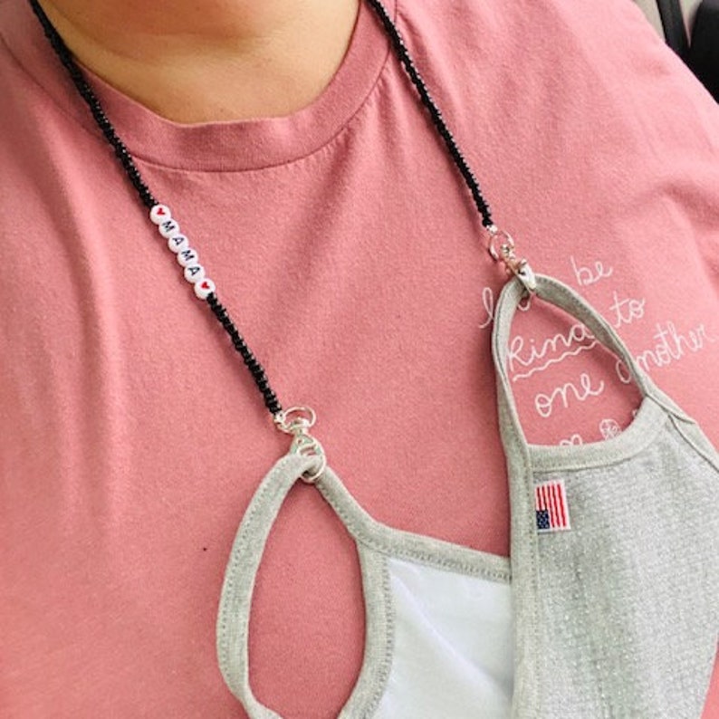 Beaded Face Mask Chain - Etsy