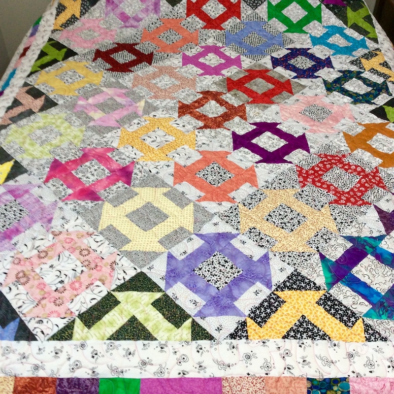 Scrappy Patchwork - Etsy