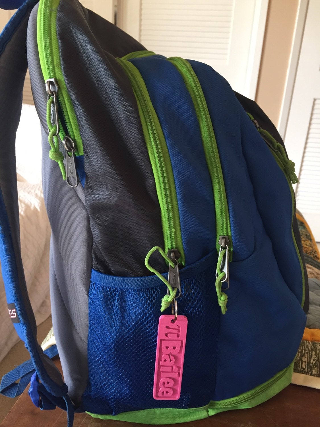 Personalized 3D Printed Keychain Luggage Tag Kid's - Etsy