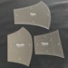 Acrylic Templates for OLSON Face Mask Pattern Version 1 - Etsy
