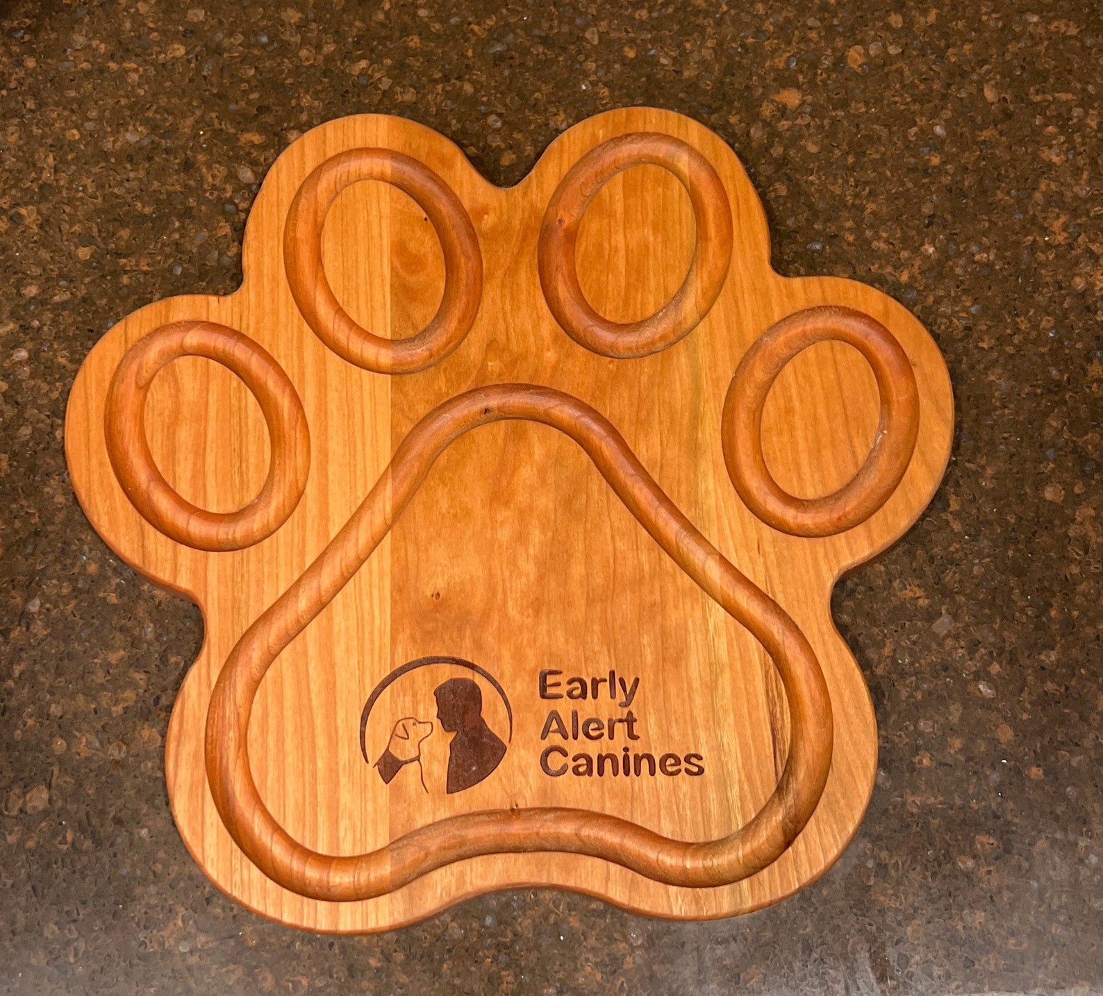 Dog Paw Shaped Cutting Board / Trivet / Cheese Board - Etsy