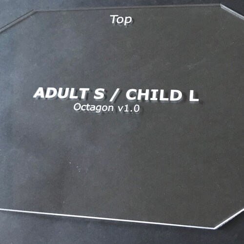 Acrylic Templates for BATWING Face Mask Pattern One Size. - Etsy