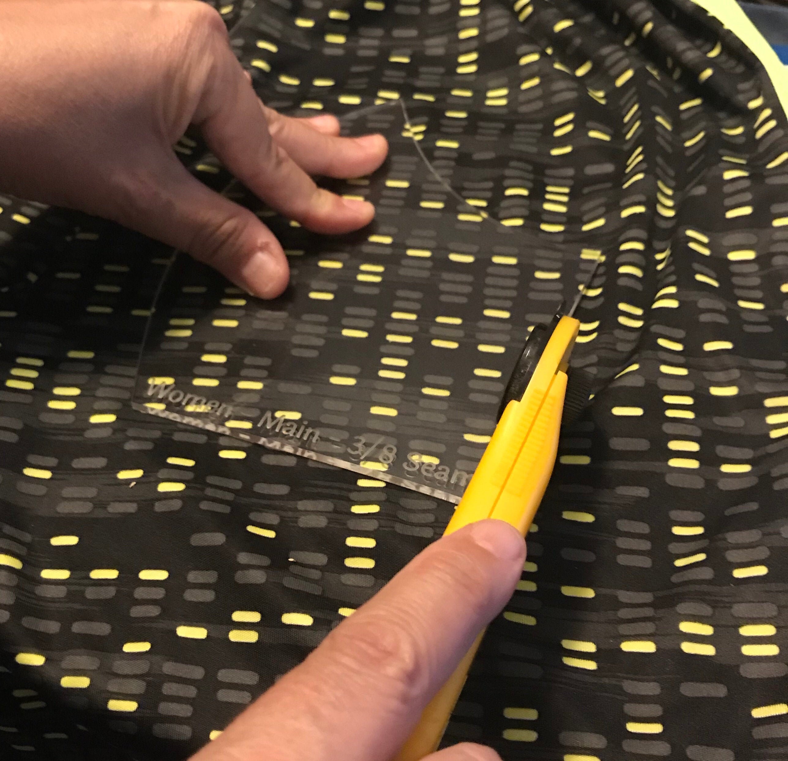 Acrylic Templates for OLSON Face Mask Pattern Version 1 | Etsy