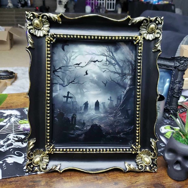Gothic Picture Frame - Etsy