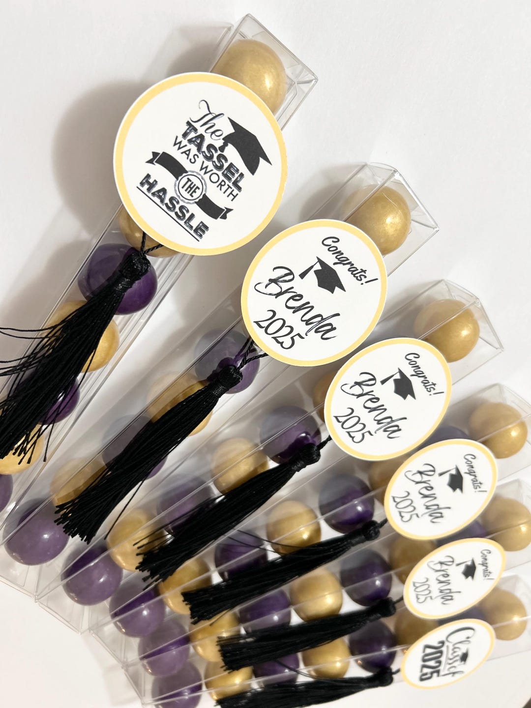 Personalized 2025 Graduation Class, Graduation Party Favors, Set of 6 ...