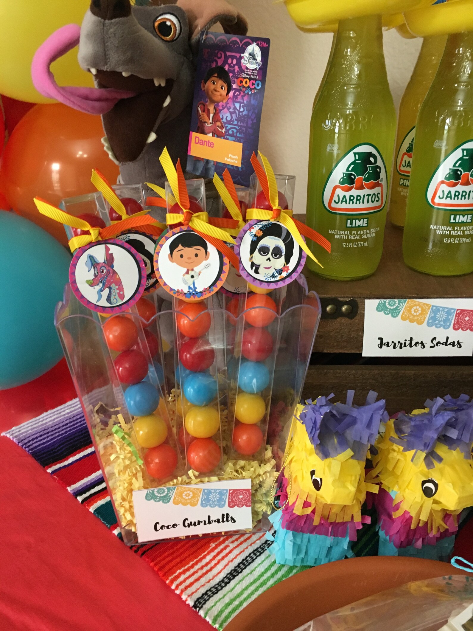 Disney Coco Gumball Tube Birthday Party Favors Set of 6 - Etsy