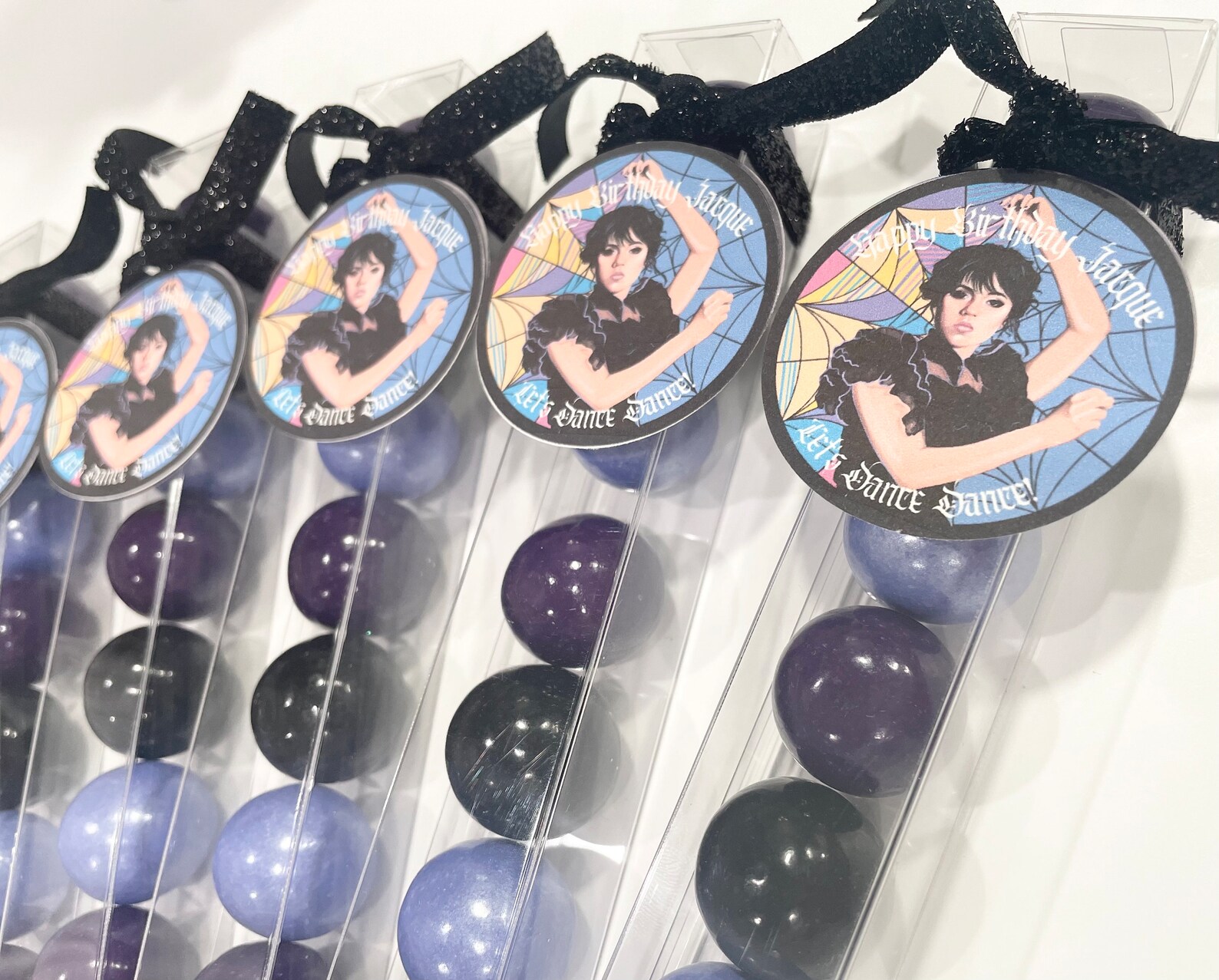 Personalized Wednesday Birthday, Party Favors, SET OF 6 - Etsy
