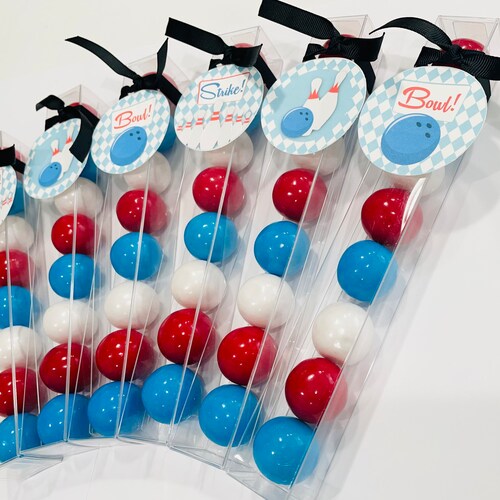 Bowling Themed Snack/favor Boxes - Etsy