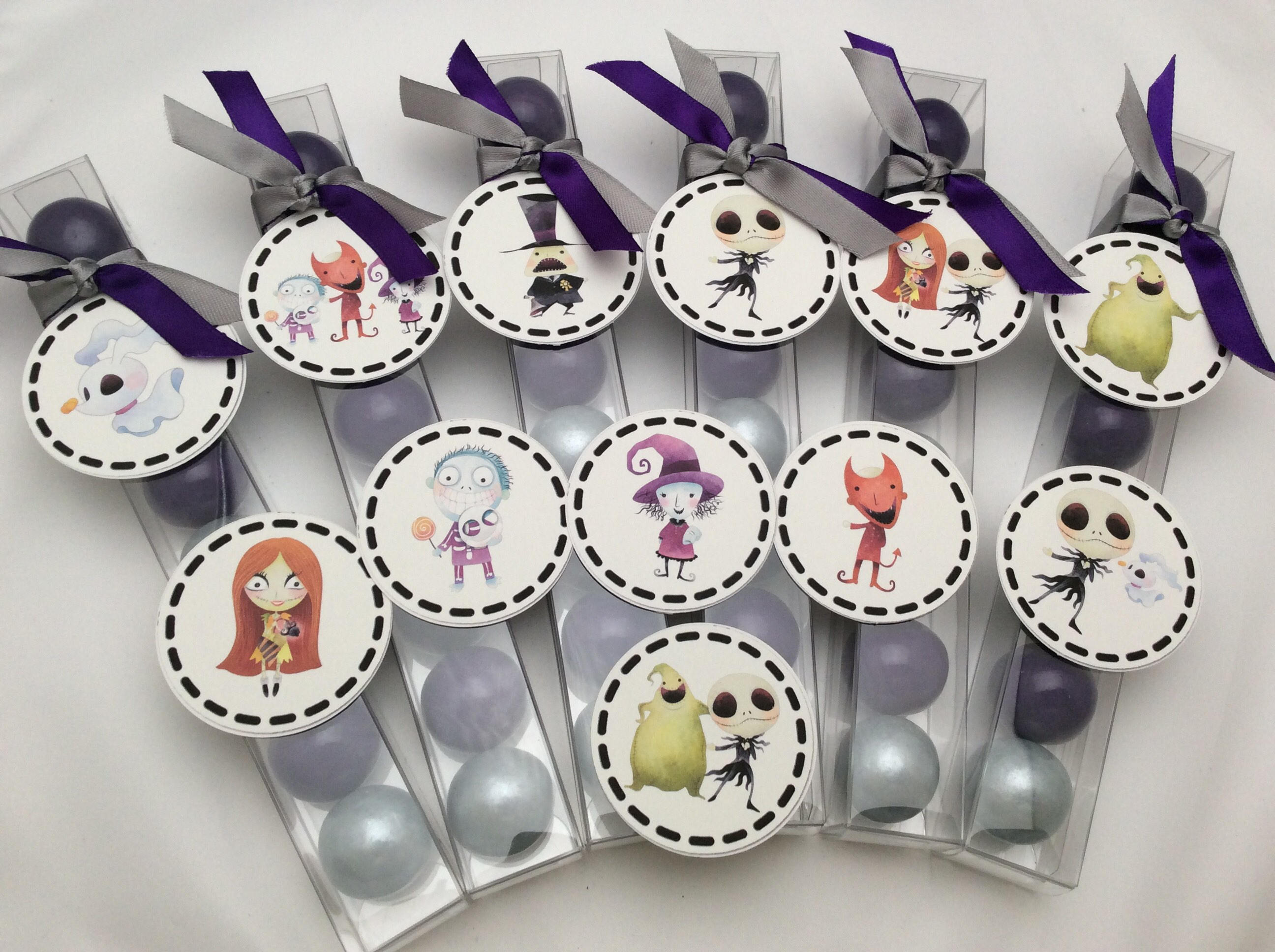 Nightmare Before Christmas, Baby Shower, Birthday Party, Gumball Tube ...