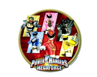 Power rangers cake topper | Etsy