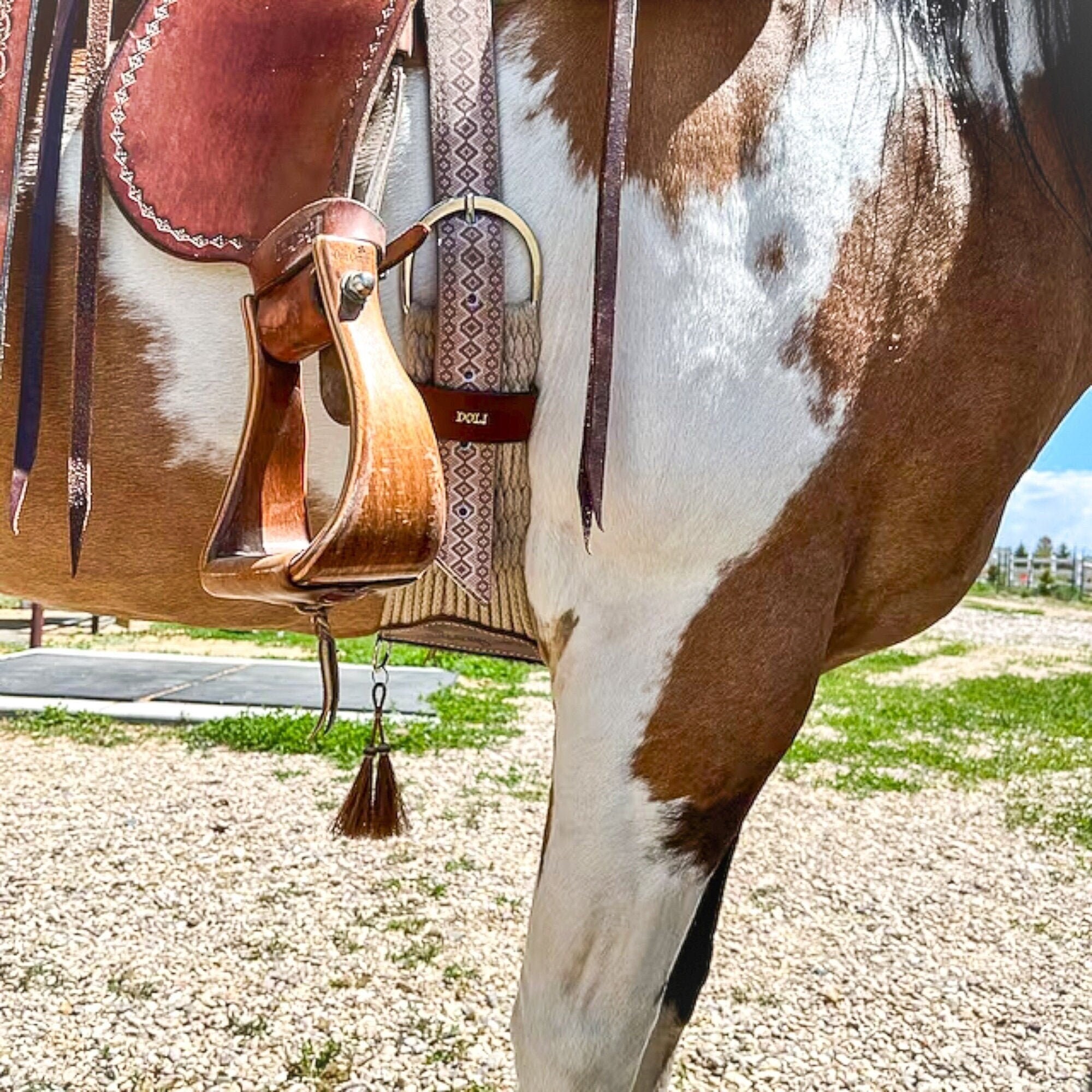 English Saddle Billet Straps