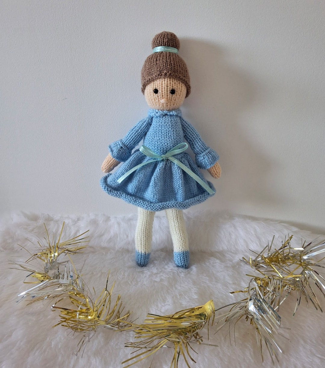Ballet Dancer PDF Knitting Pattern, Clara Doll, Ballerina Doll ...
