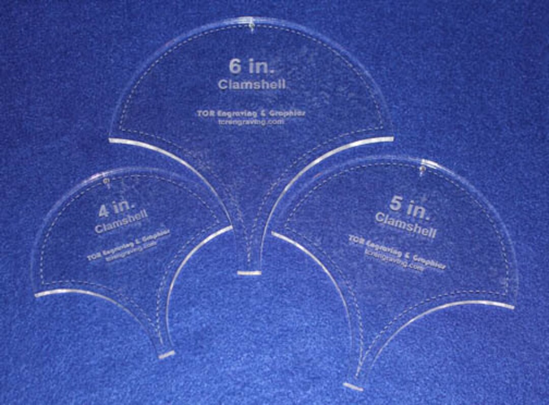 3 Piece Clamshell Set - With Seam Allowance 4
