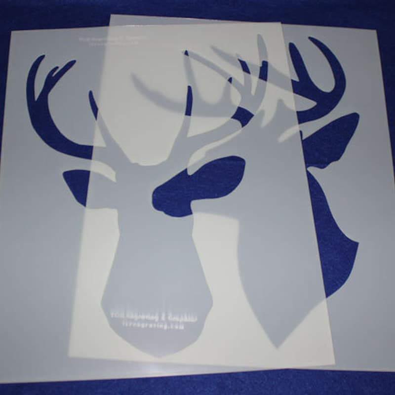 Deer Stencils - Etsy